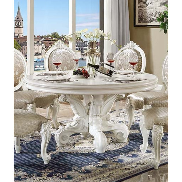 F&L Homes Studio Versailles Round Dining Table | Wayfair